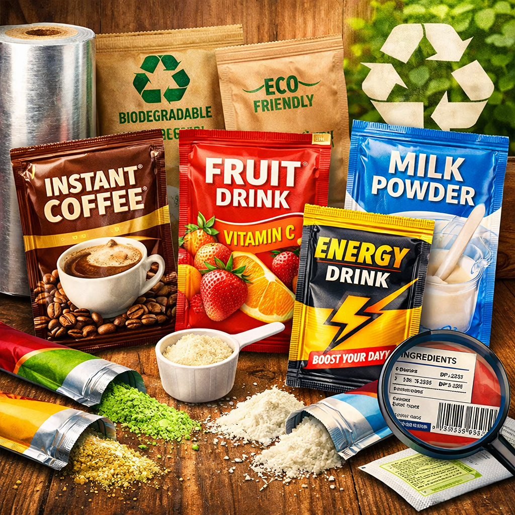 Kemasan Minuman Sachet Solusi Praktis yang Mendominasi Pasar Minuman Modern